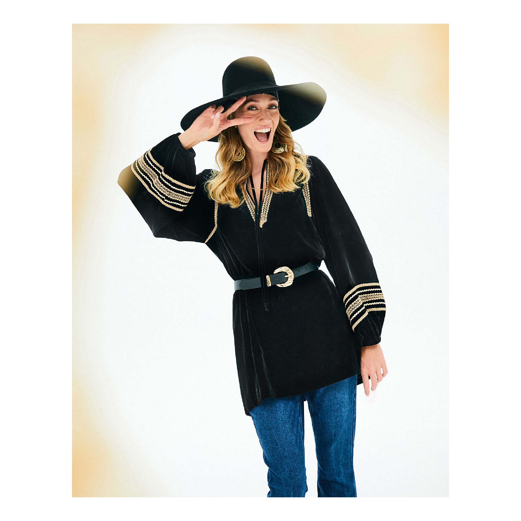 Patroon 133 Vintage Blouse “Bianca” Burda style 2025/10 – CreaKiosk